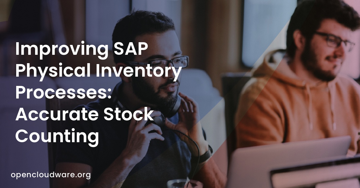 Improving SAP Physical Inventory Processes: Accurate Stock Counting